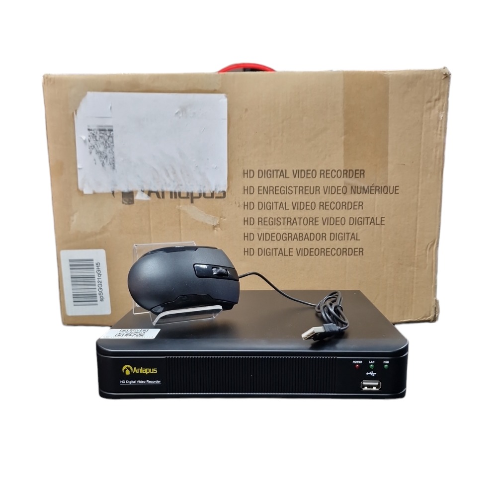 New Anlapus 1080p DVR 8 Channel CCTV Camera System H.265+ Digital Video ...